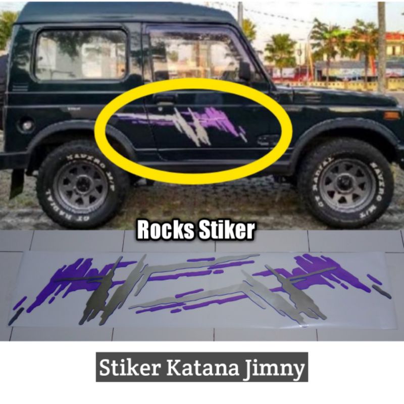 Jual Stiker Jimny Katana / Stiker Katana Jimny / Stiker Katana Pistol ...