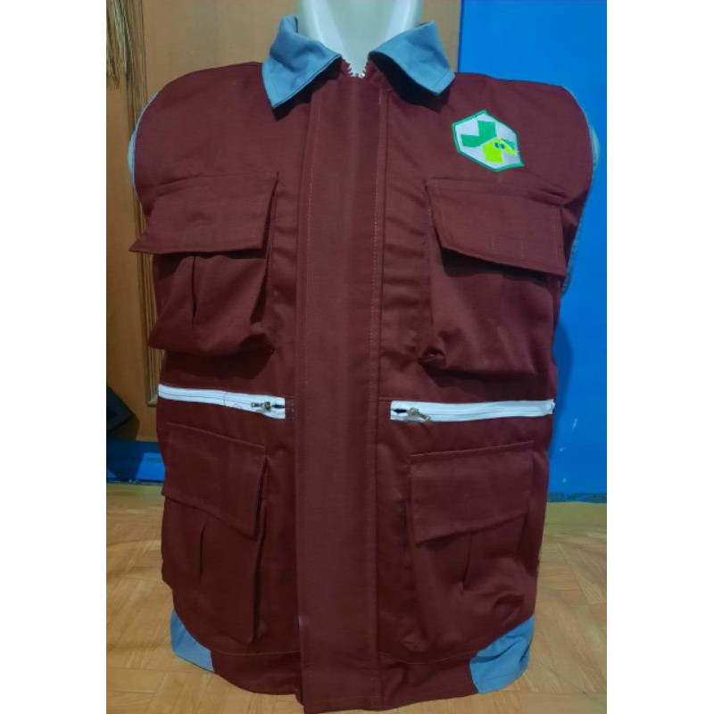Jual Rompi Tim Kesehatan / Medis Puskesmas Premium | Shopee Indonesia