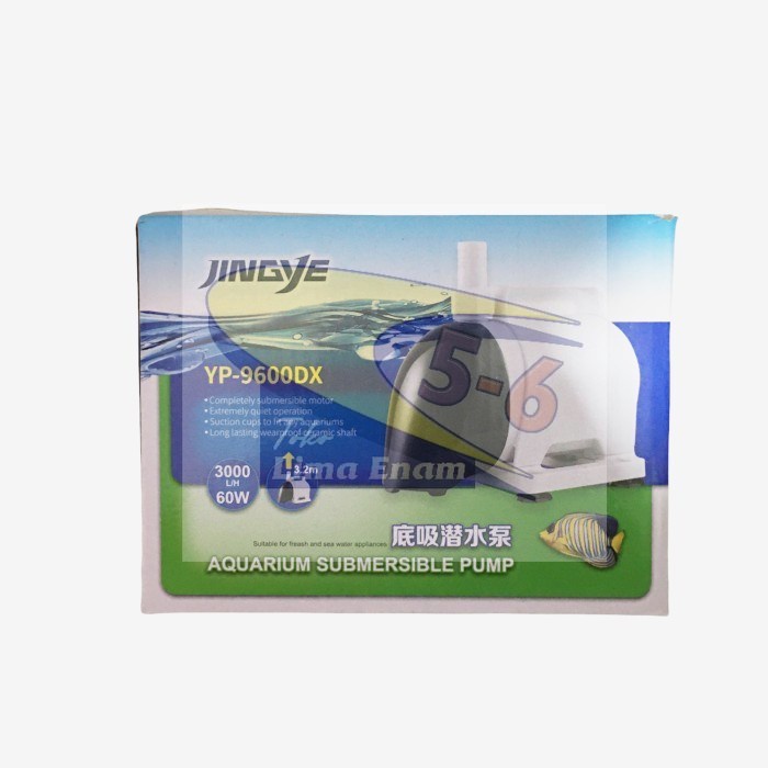 Jual Pompa Kolam Hidroponik Aquarium Submersible Pump Jingye YP 9600DX | Shopee Indonesia