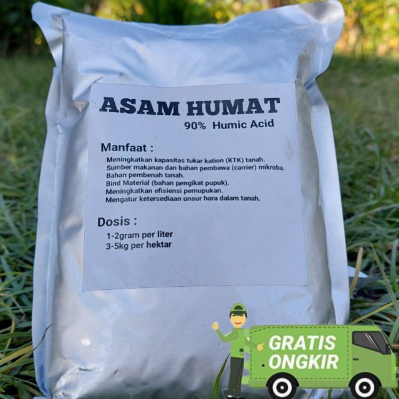 Jual asam humat pupuk pembenah tanah humic acid 90% | Shopee Indonesia