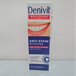 Jual Pasta Gigi Denivit Anti Stain Intense (50ML) | Shopee Indonesia