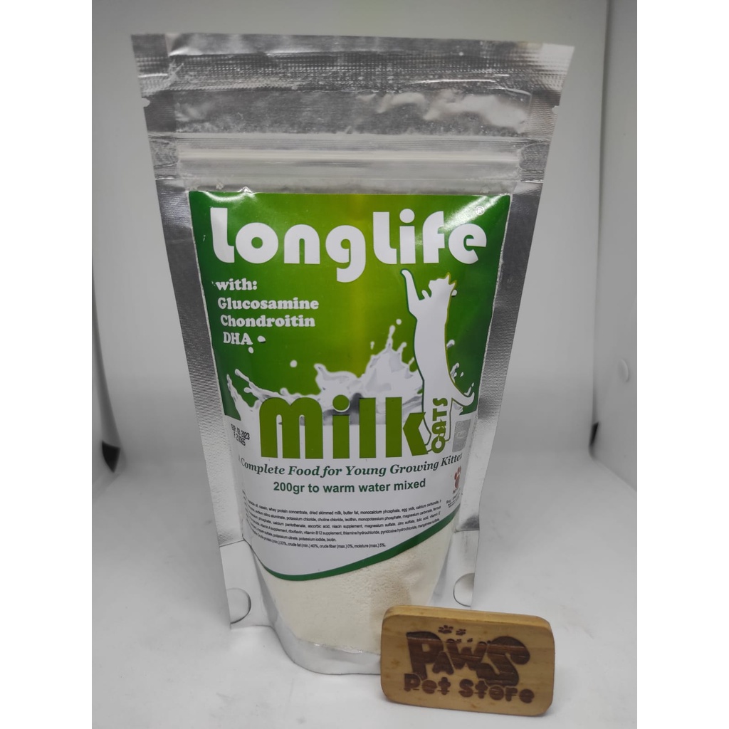 Jual Longlife milk young growing kitten long life cat susu kucing 200gr | Shopee Indonesia