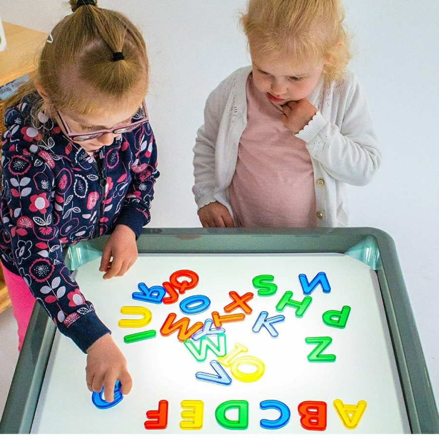 Jual Mainan edukasi anak Transparent alphabet letters set belajar huruf ...