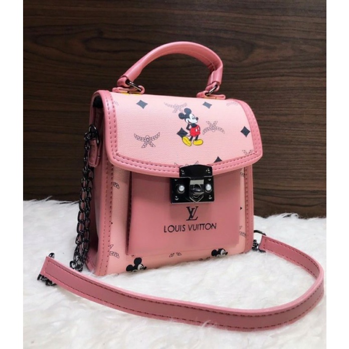 Jual Tas HP model LV Mickey Mouse | Shopee Indonesia