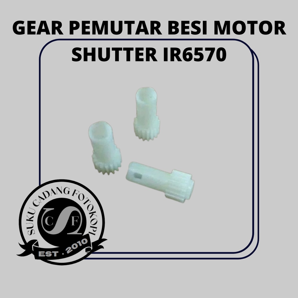 Jual PROMO!!! GEAR PEMUTAR BESI MOTOR SHUTTER IR6570 | Shopee Indonesia