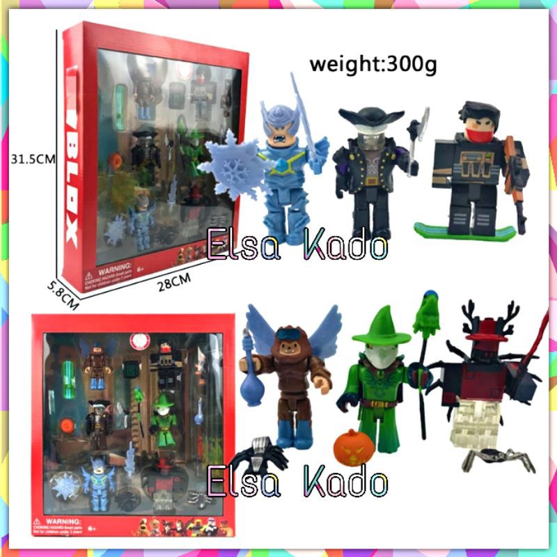 Jual Roblox Figure Set Mainan Minifigure Minecraft Game Brick | Shopee ...
