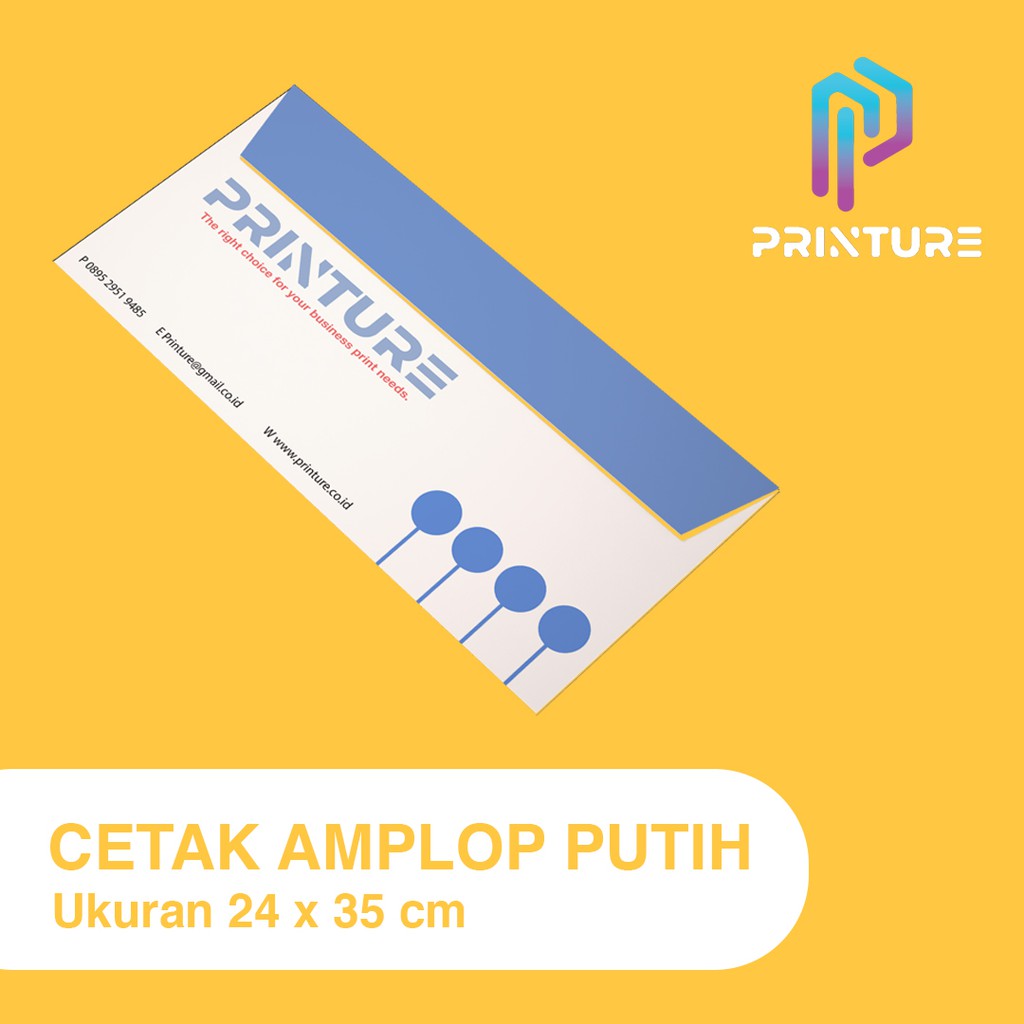 Jual FREE DESIGN - CETAK AMPLOP FULL COLOR 35x24cm (CUSTOM / KUSTOM ...
