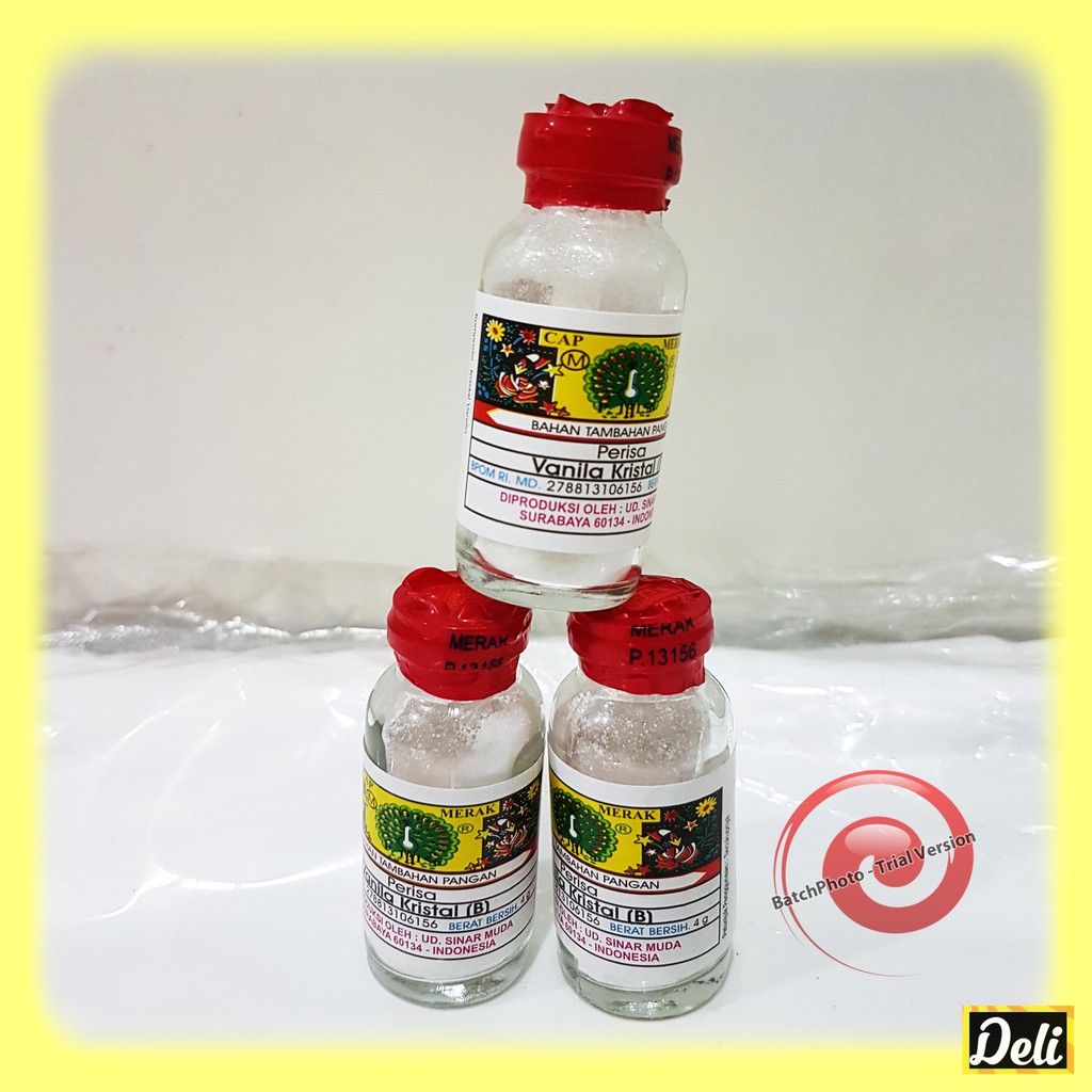 Jual Merak Perisa Vanili Kristal Bubuk (2gr dan 4gr) | Shopee Indonesia