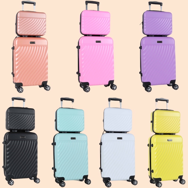 Jual KOPER 20 INCH CABIN SIZE KOPER ABS KOPER CABIN SET BEAUTY CASE ...
