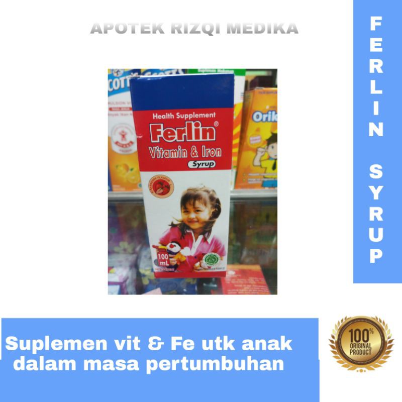 Jual VERLIN SYRUP VITAMIN & ION | Shopee Indonesia