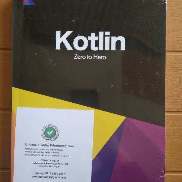 Jual Buku Belajar Pemrograman Kotlin Android Bahasa Indonesia + Goodie ...