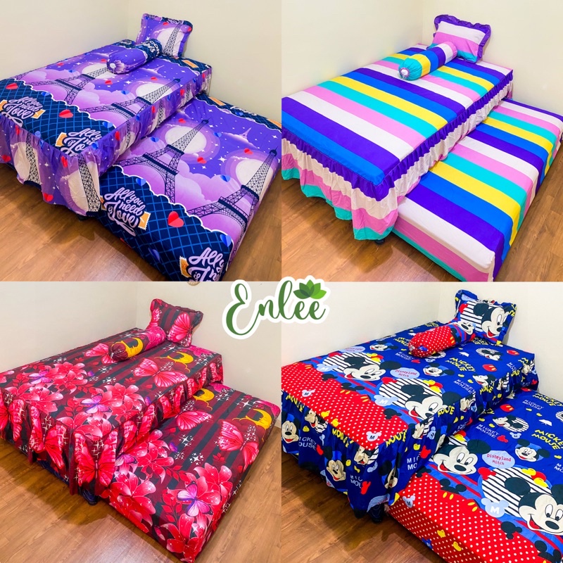 Jual SPREI SORONG RUMBAI MOTIF DEWASA 120x200 // DOUBLE BED PART 2 ...