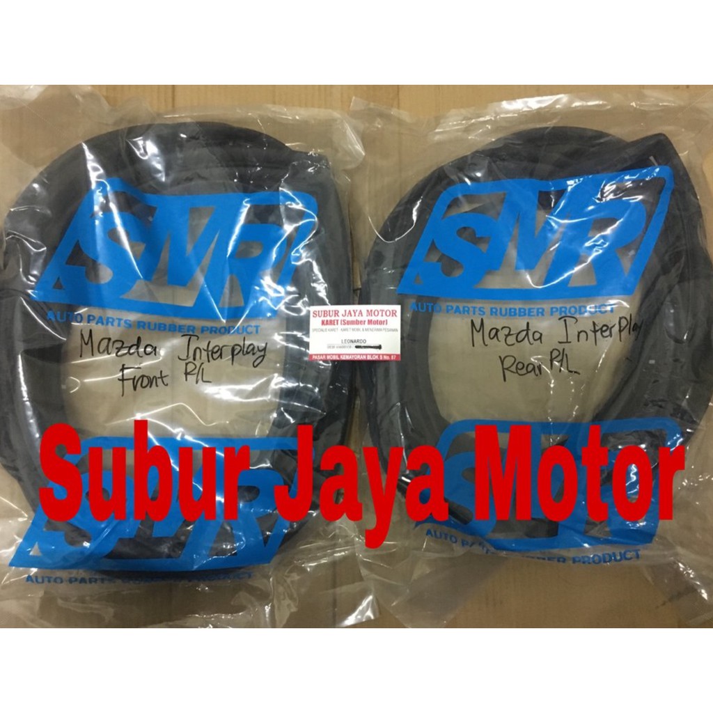 Jual Karet Pintu Mobil - Mazda Interplay - Full Set 4 Pintu | Shopee ...