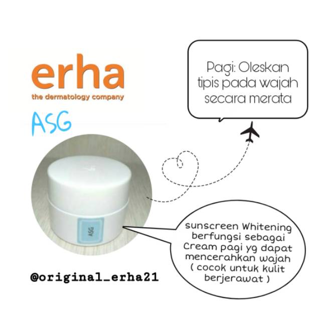 Jual Erha Cream ASG ,AF 1 , AF 2 , AF 3 , AF 4 , AF 5 , AFTSS | Shopee ...