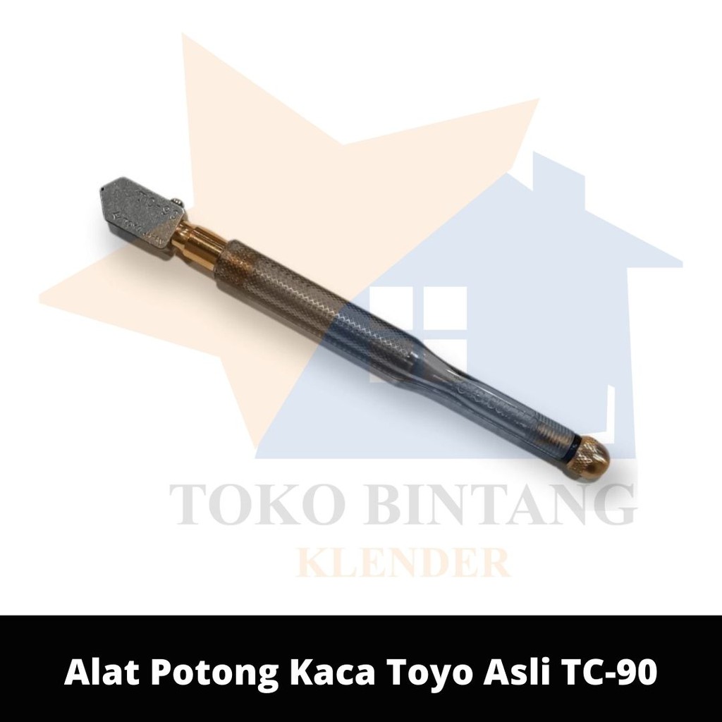 Jual Alat Potong / Alat Pemotong Kaca Toyo Asli TC-90 (pcs) | Shopee ...