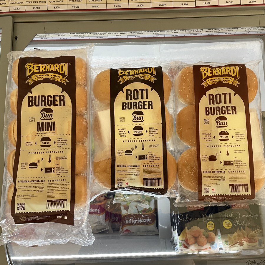 Jual ROTI BURGER BERNARDI / ROTI BURGER POLOS / ROTI BURGER WIJEN ...