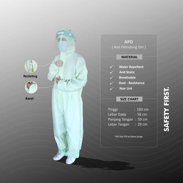 Jual BAJU APD (alat pelindung diri ) waterproof | Shopee Indonesia