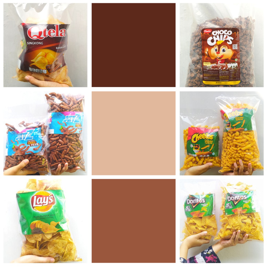 Jual Snack Kiloan 250gr Qtela Simba Cheetos Lays Jetz Doritos | Shopee ...