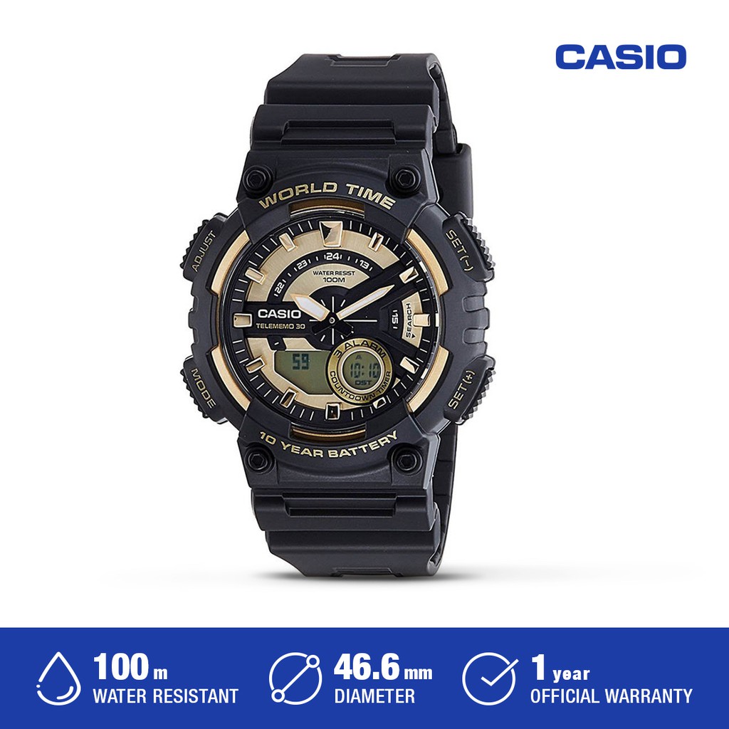 Jual Casio Original AEQ-110BW-9AVDF Jam Tangan Pria | Shopee Indonesia