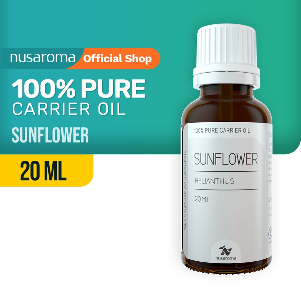 Jual 20ml Sunflower Seed Oil | Minyak Biji Bunga Matahari by Nusaroma ...