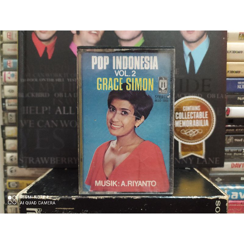 Jual Kaset Pita : GRACE SIMON - POP INDONESIA VOL. 2. | Shopee Indonesia