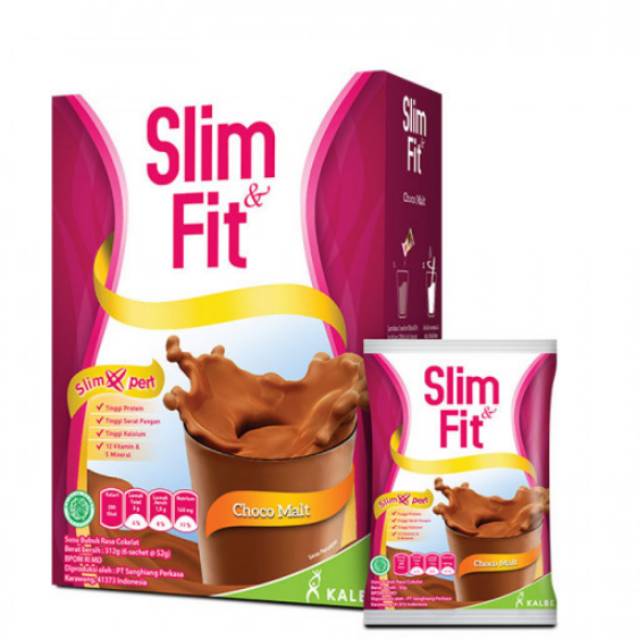 Jual Slim & fit susu diet (6x54gr) | Shopee Indonesia