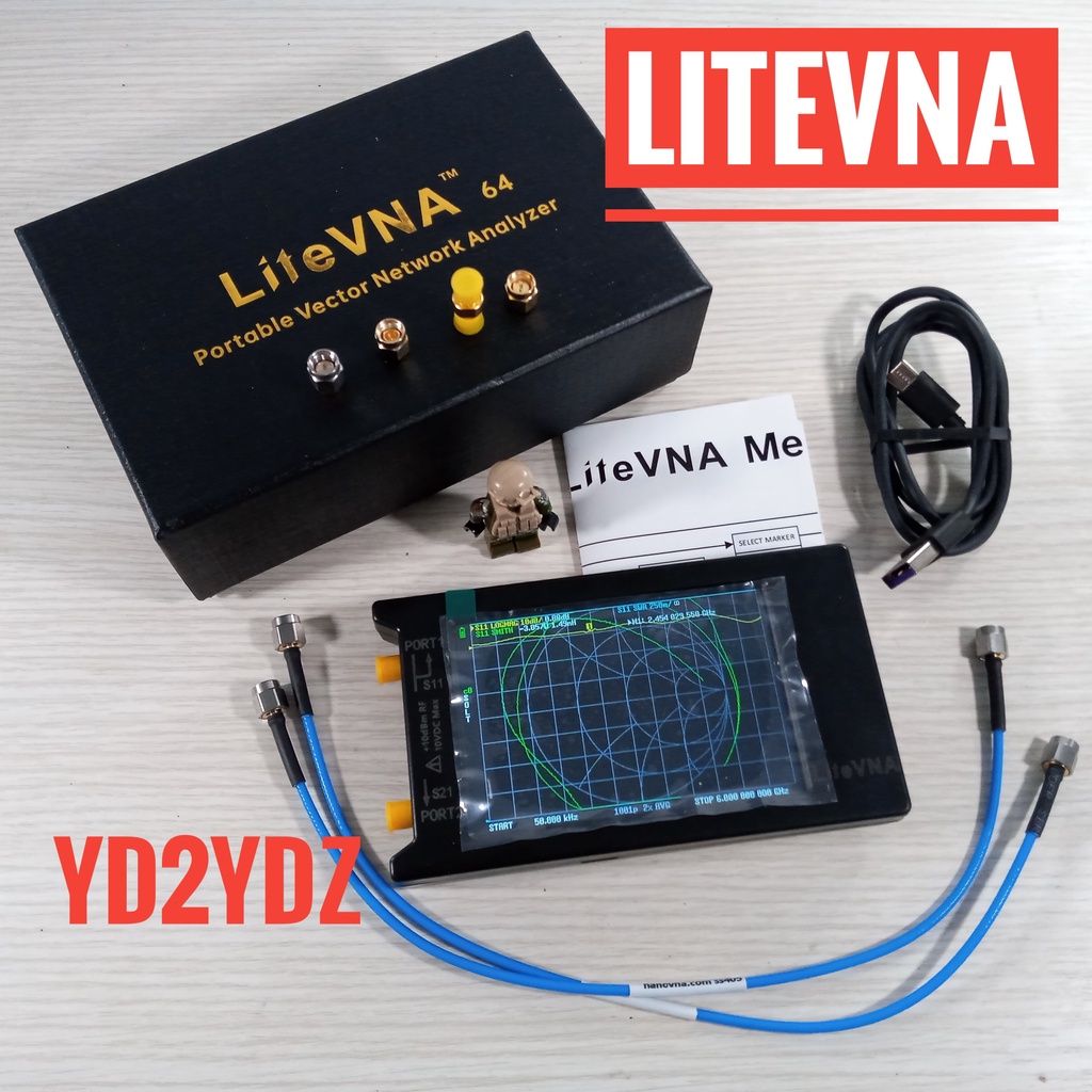 Jual litevna 64 antenna analyzer vna 6.3gHz nanovna litevna64 vhf uhf wifi litevna-64 hf gsm lte ...