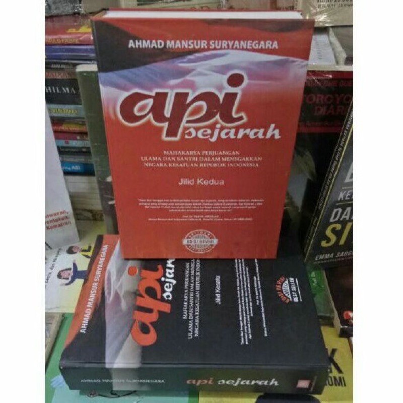 Jual Paket Api Sejarah jilid 1 dan 2 : Ahmad Mansur Suryanegara ...