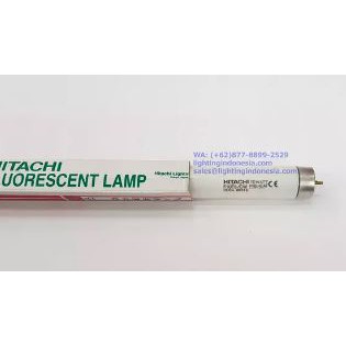 Jual Lampu Fluorescent Cool White 10W TL HITACHI F10T8/CW (4000K ...