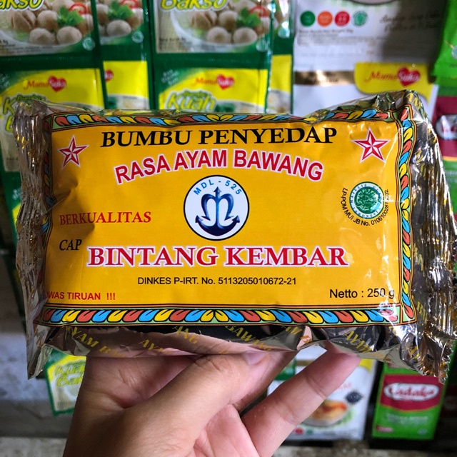 Jual Bumbu Atom Bintang - Rasa Ayam Bawang 250gr - Bumbu Seblak - Baso ...