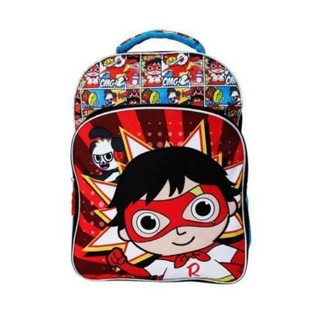 Jual Ryan Toy Review Ryan's World 18" Super Cool Kids Backpack / Tas ...
