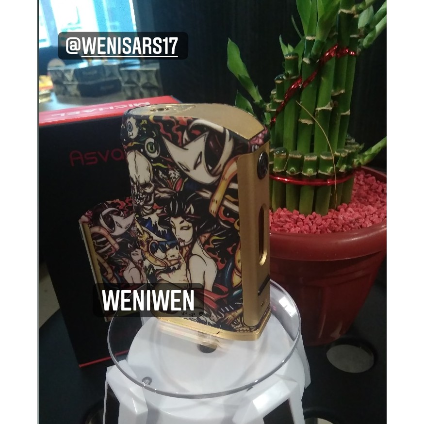 Jual ASVAPE MICHAEL/ DEVIL NIGHT 200W TC BOX MOD | Shopee Indonesia