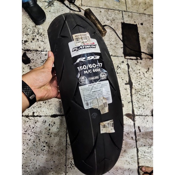 Jual Ban Corsa Platinum R93 Original 150/60-17 Ban motor sport tubeless ...