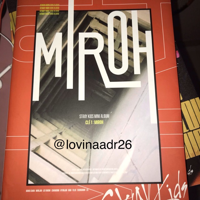 Jual Stray Kids Album Miroh Limited Version Hyunjin Page | Shopee Indonesia