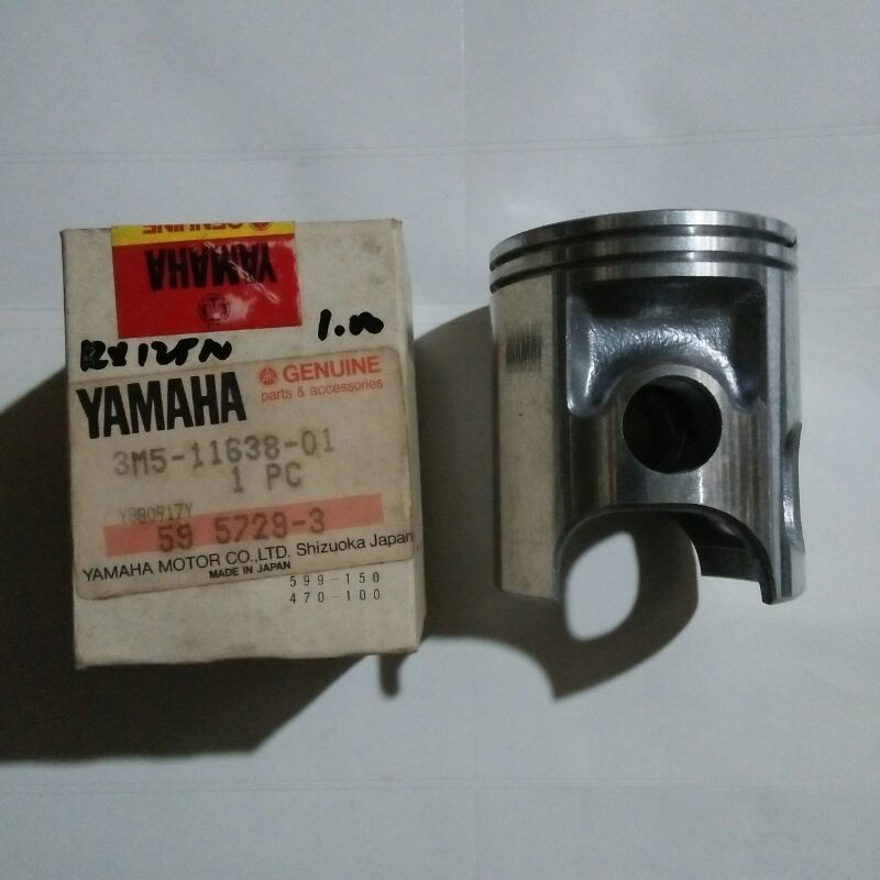 Jual piston seker Yamaha RX125 RX 125 oversize 1.00 original kode part 3M5 11638 01 ori Made in ...