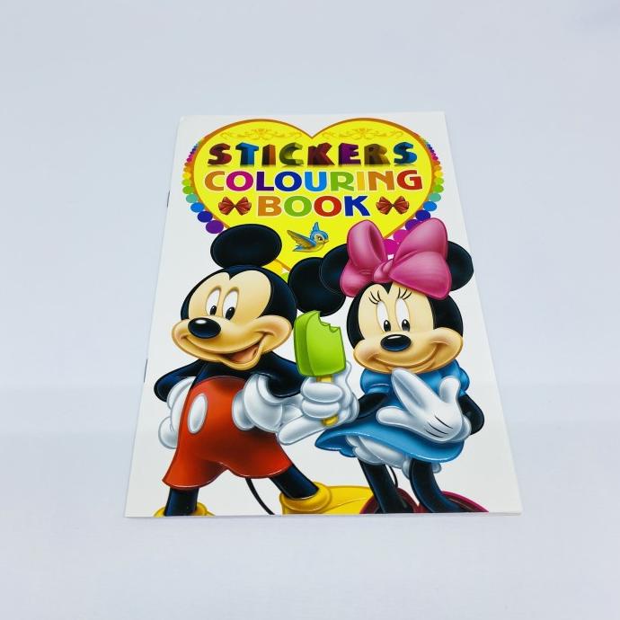 Jual Buku Mewarnai Gambar Sticker Anak Small 16 Halaman Mickey Mouse 89 ...