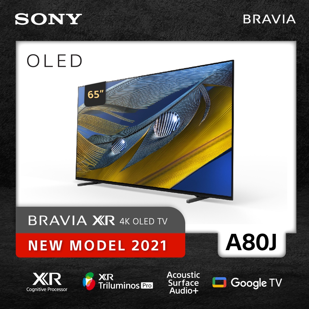 Jual SONY BRAVIA OLED TV A80L 65 Inch XR-65A80L 4K HDR Google TV 65A80L ...