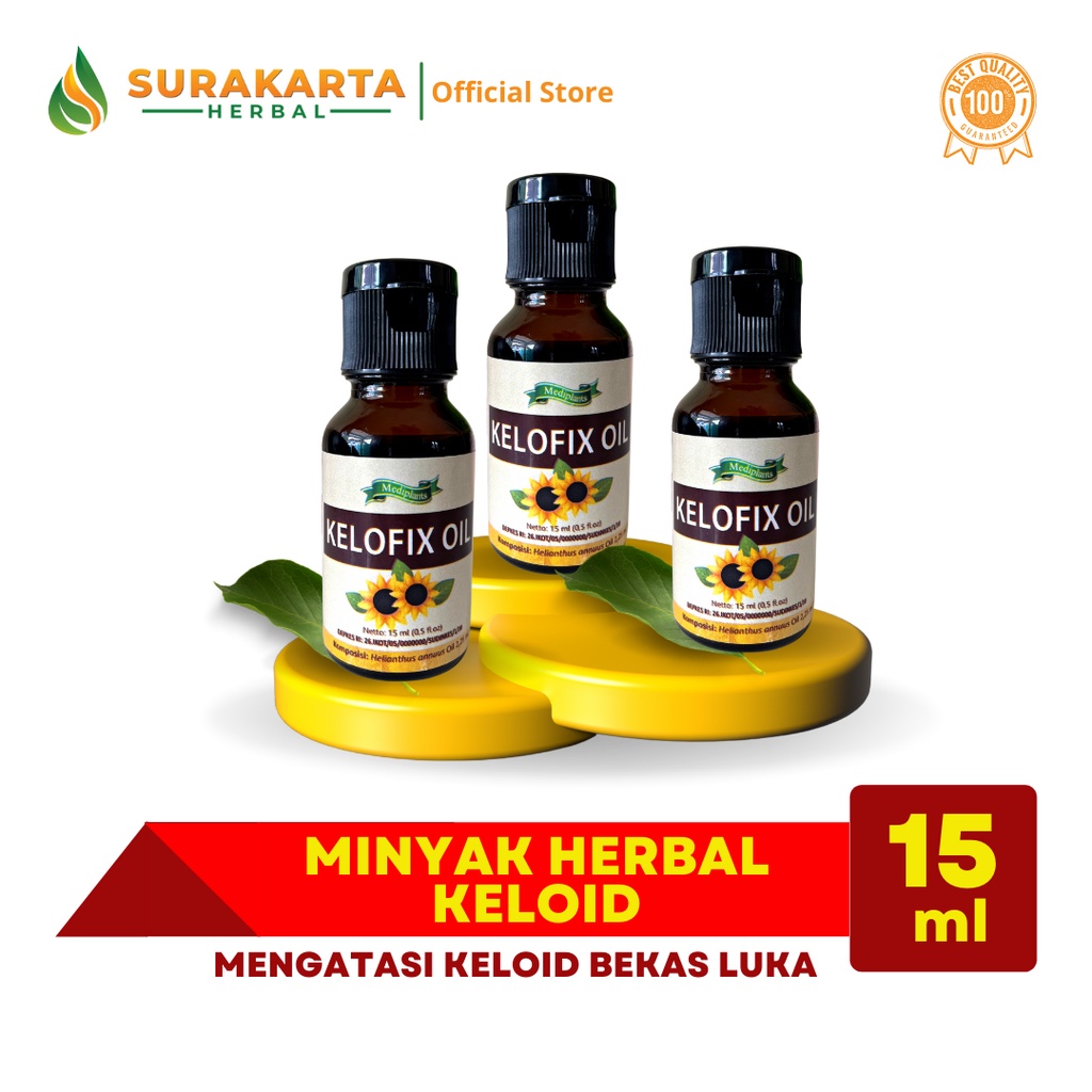 Jual KELOFIX OIL Minyak Herbal Keloid Anak & Dewasa | Shopee Indonesia