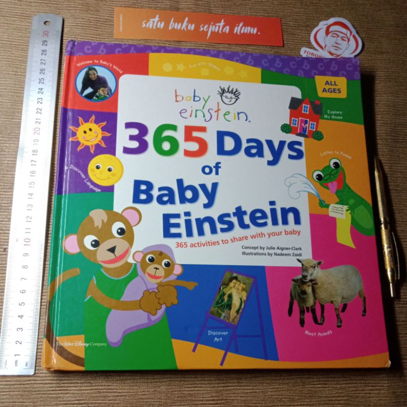 Jual Buku 365 Days of Baby Einstein by Julie Aigner Clark. | Shopee ...