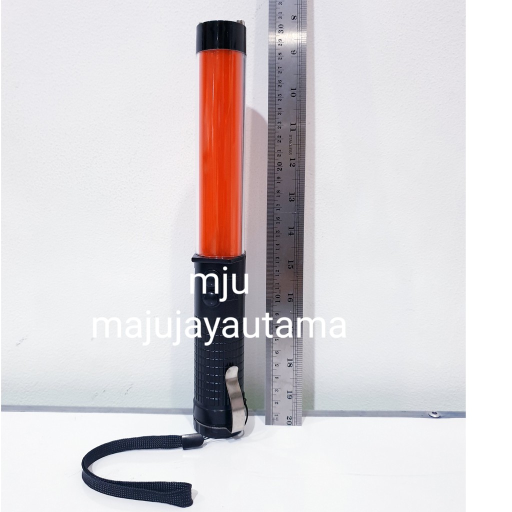 Jual Lampu lalin bunyi pluit magnet senter lalin / tongkat lalu lintas ...