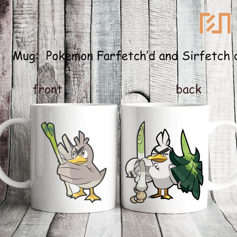 Jual Mug Pokemon Farfetch'd and Sirfetch d Icon | Shopee Indonesia
