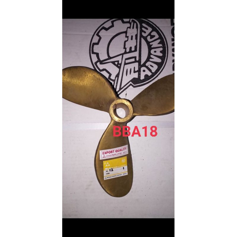 Jual Kipas Kapal MIKASA / Propeller 3daun panjang 12 MIKASA | Shopee ...