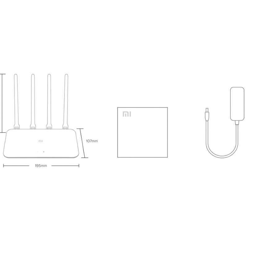 Jual Xiaomi Mi Router 4c 300mbps 4 Antena Shopee Indonesia
