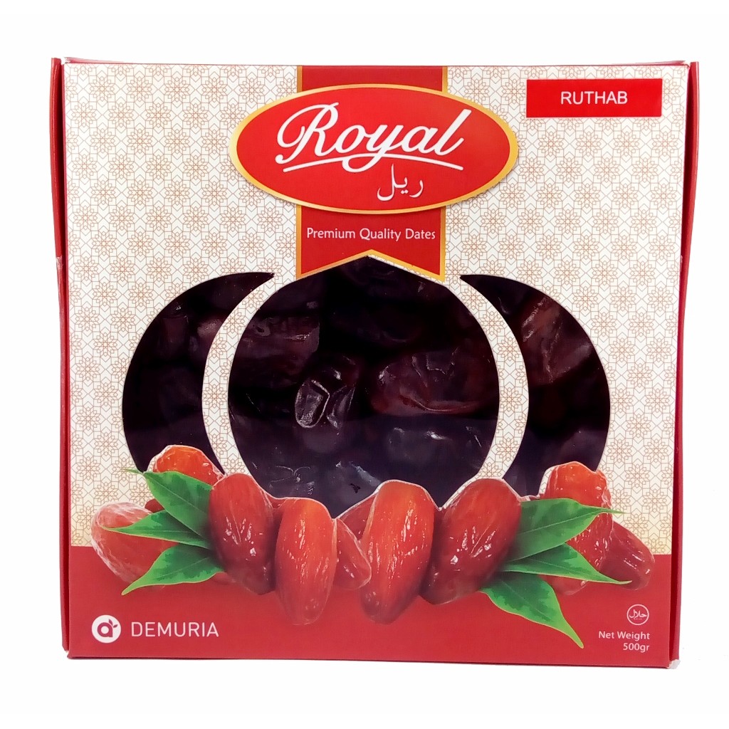 Jual Kurma Black Ruhtab 500 Gram by Royal | Shopee Indonesia
