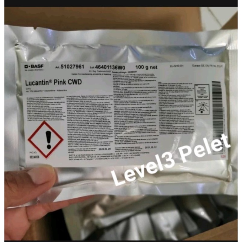 Jual Lucantin Pink Carophyll Astaxanthin Original German Pigmen Pewarna ...