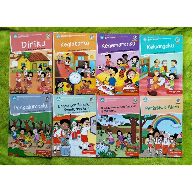 Jual BUKU TEMATIK KELAS 1 TEMA 1 2 3 4 5 6 7 8 | Shopee Indonesia
