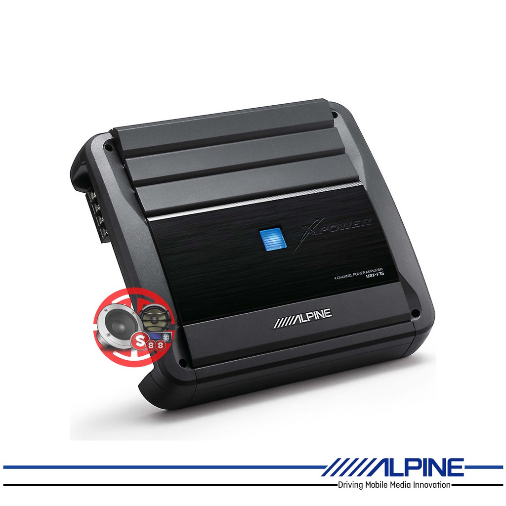Jual Alpine MRX-F35 Digital 4-Channel Power Amplifier | Shopee Indonesia