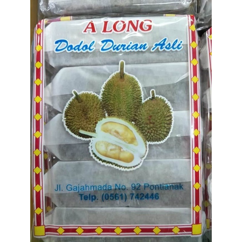 Jual Dodol Durian 400g ALONG/ Lempok Durian/ Spesial Oleh oleh Khas Pontianak | Shopee Indonesia