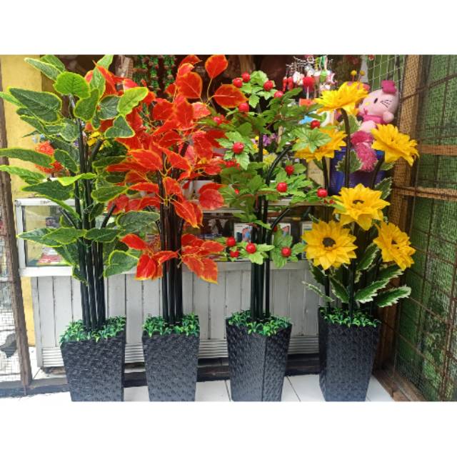 Jual pohon besar bunga hiasan rumah | Shopee Indonesia