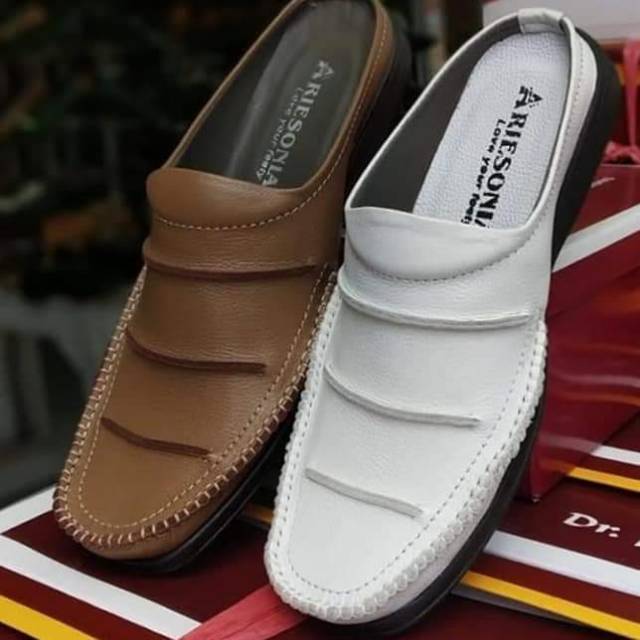 Jual SEPATU BUSTONG PRIA KULIT ASLI SAPI | Shopee Indonesia